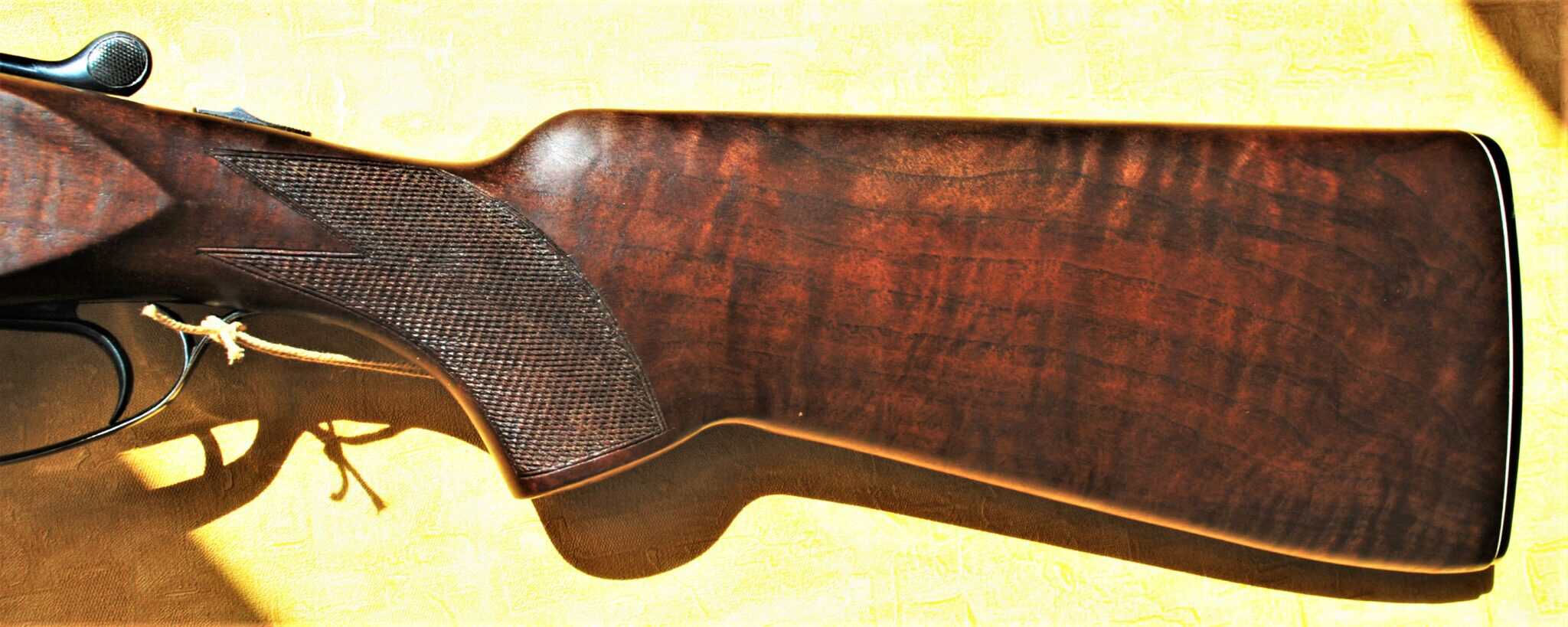 SIMSON SUHL GERMANY 12G OVER AND UNDER SHOTGUN. - Emma Custom Rifles