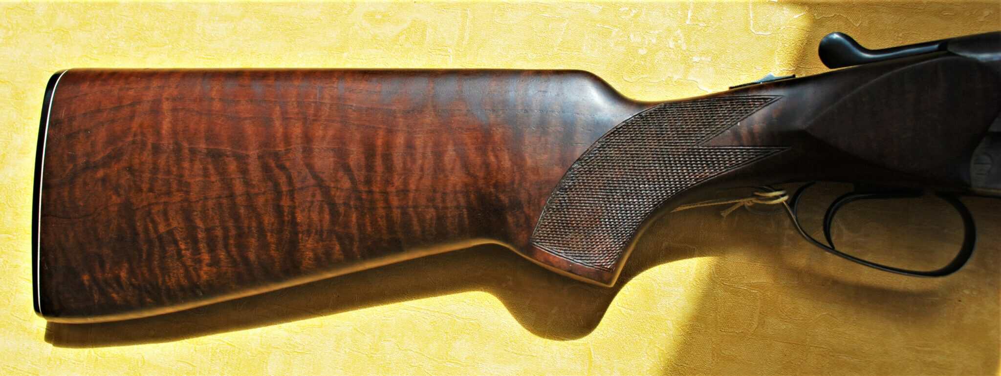 SIMSON SUHL GERMANY 12G OVER AND UNDER SHOTGUN. - Emma Custom Rifles