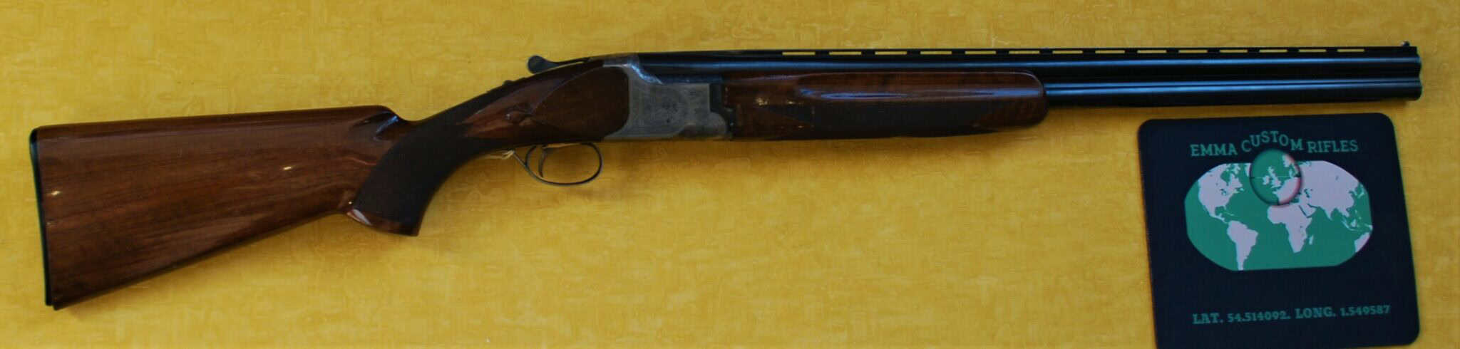 MIROKU 12G MODEL 800 SKEET OVER AND UNDER SHOTGUN. - Emma Custom Rifles