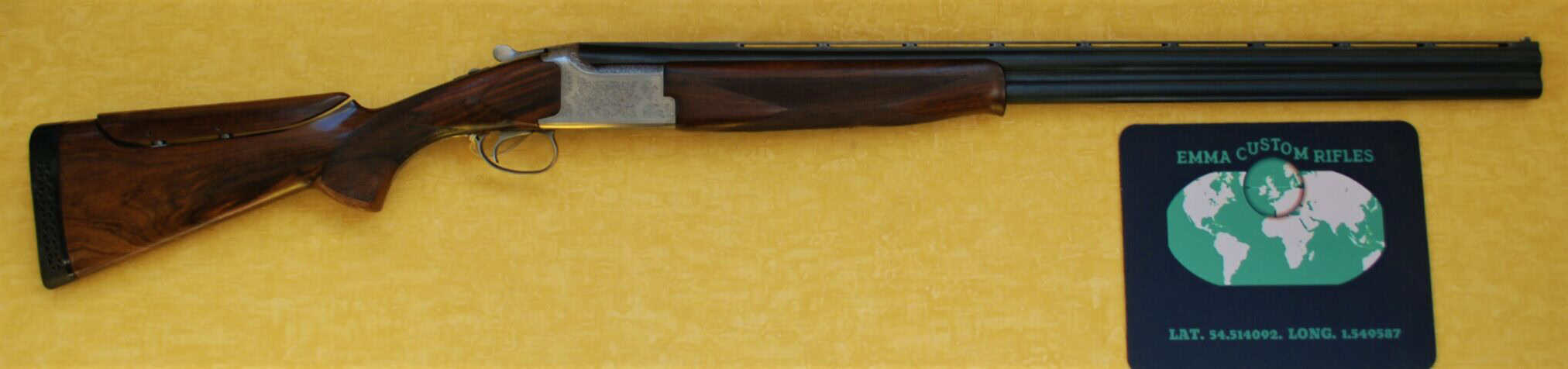 MIROKU 12G OVER AND UNDER SHOTGUN. - Emma Custom Rifles
