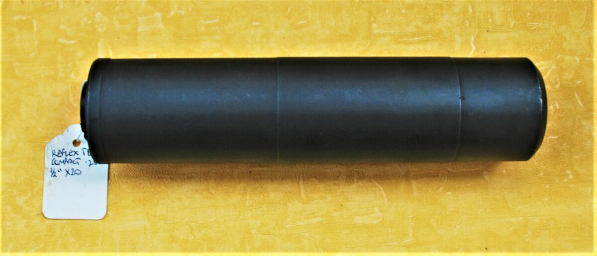 REFLEX T8 .25 CALIBRE SOUND MODERATOR. - Emma Custom Rifles