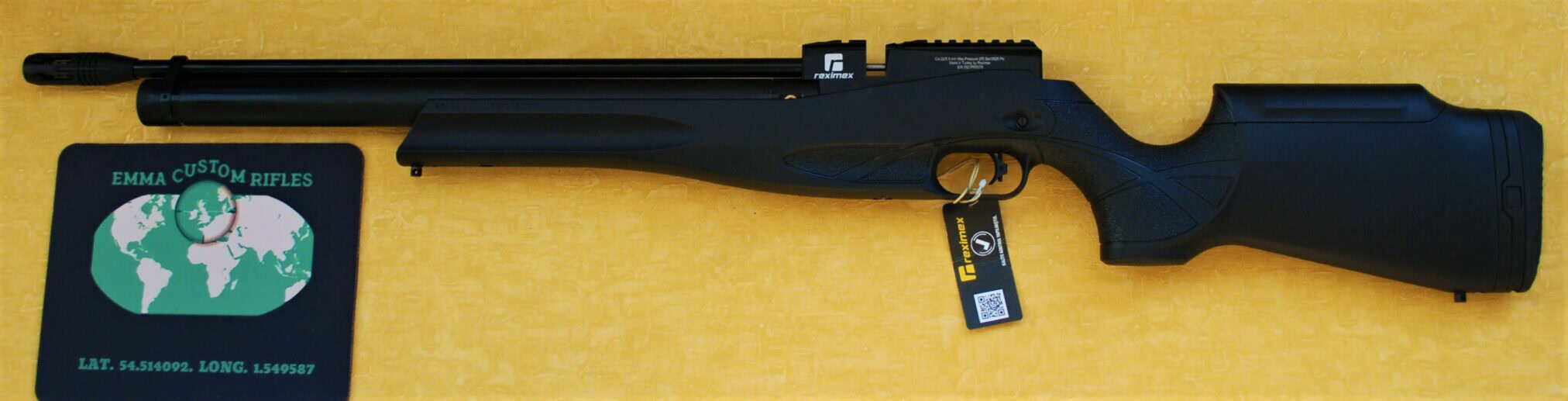 REXIMEX PRETENSIS .22 (5.5mm) PCP AIR RIFLE. - Emma Custom Rifles
