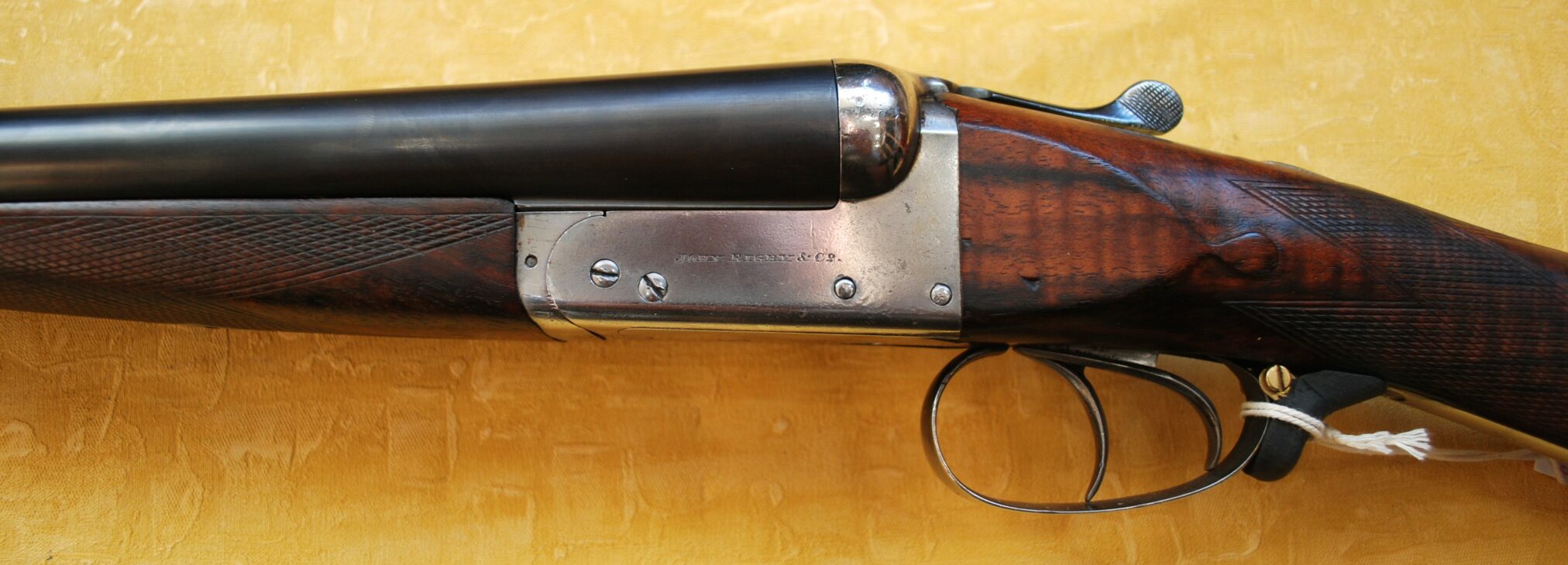 JOHN RIGBY & Co 12G SIDE BY SIDE SHOTGUN. - Emma Custom Rifles