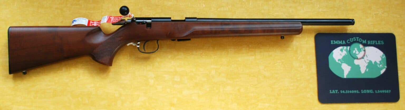 ANSCHUTZ .22 BOLT ACTION 1416 D HB BEAVER TAIL SEMI HEAVY RIFLE. - Emma ...