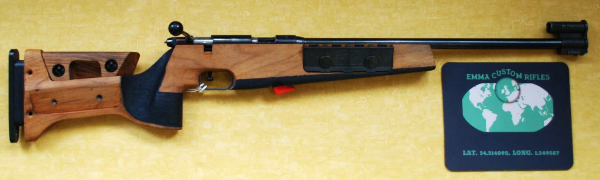 ANSCHUTZ 1827 BIATHLON .22 RIM FIRE BOLT ACTION RIFLE. - Emma Custom Rifles