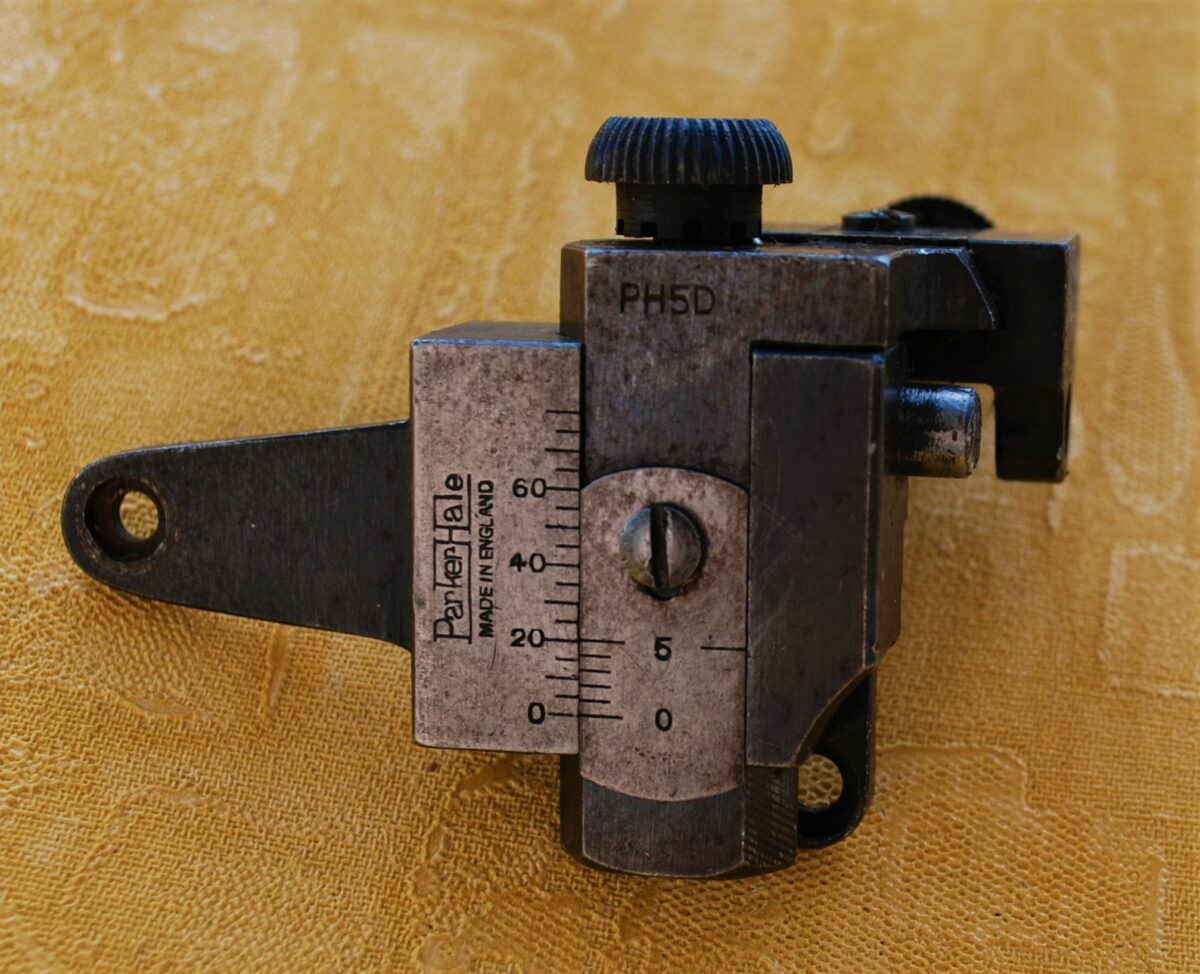 PARKER HALE MADE IN ENGLAND MODEL PH 5 D DIOPTRE TARGET SIGHT. (ITEM ...