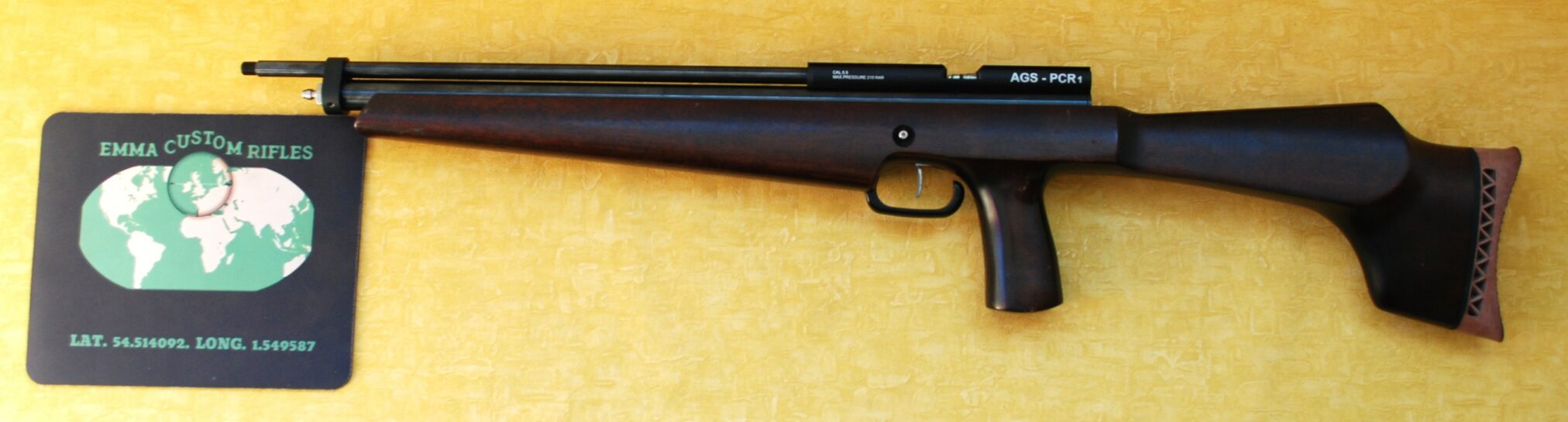 AGS PCR1 .22 (5.5mm) BOLT ACTION PCP AIR RIFLE. - Emma Custom Rifles