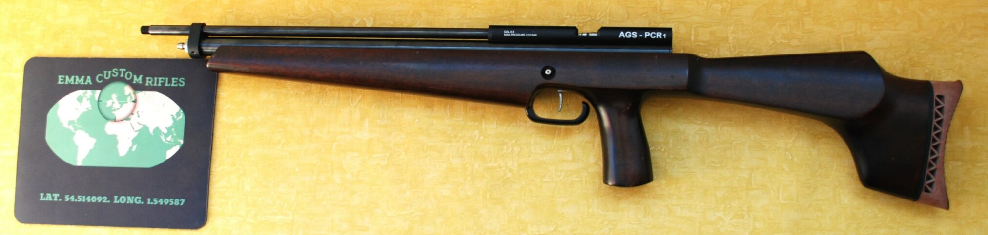 AGS PCR1 .22 (5.5mm) BOLT ACTION PCP AIR RIFLE. - Emma Custom Rifles