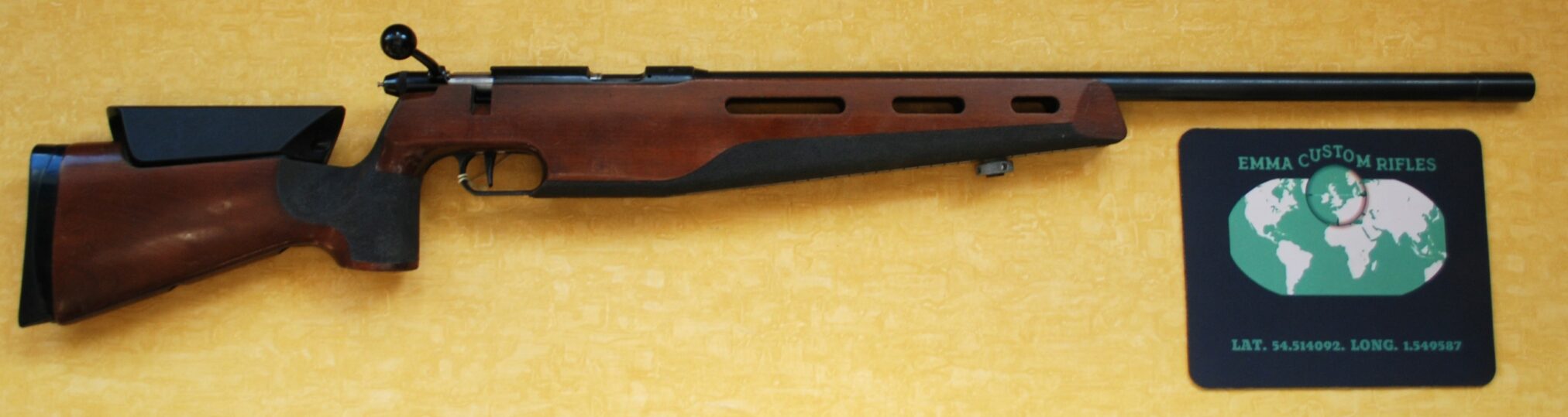 ANSCHUTZ .22 RIMFIRE MODEL 1807 BOLT ACTION TARGET RIFLE. - Emma Custom ...
