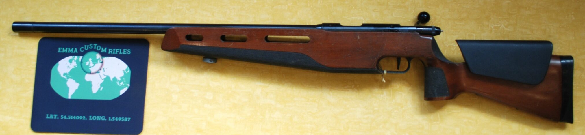 ANSCHUTZ .22 RIMFIRE MODEL 1807 BOLT ACTION TARGET RIFLE. - Emma Custom ...
