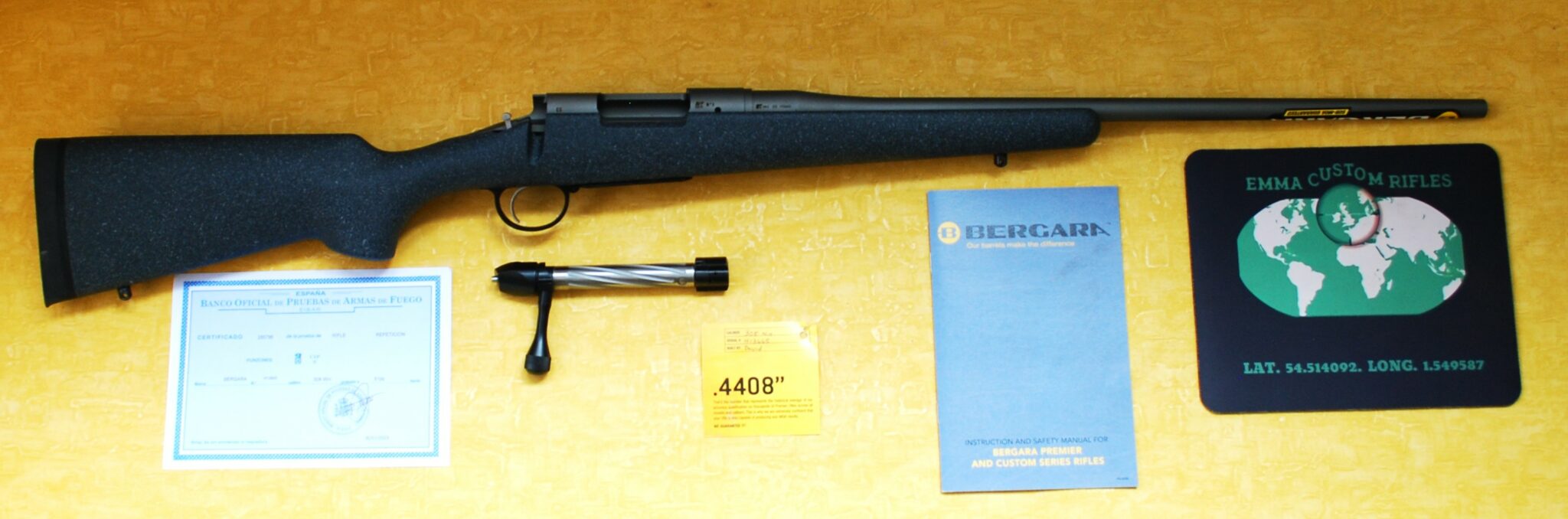 BERGARA .308 PREMIER MOUNTAIN DBM BOLT ACTION RIFLE. - Emma Custom Rifles