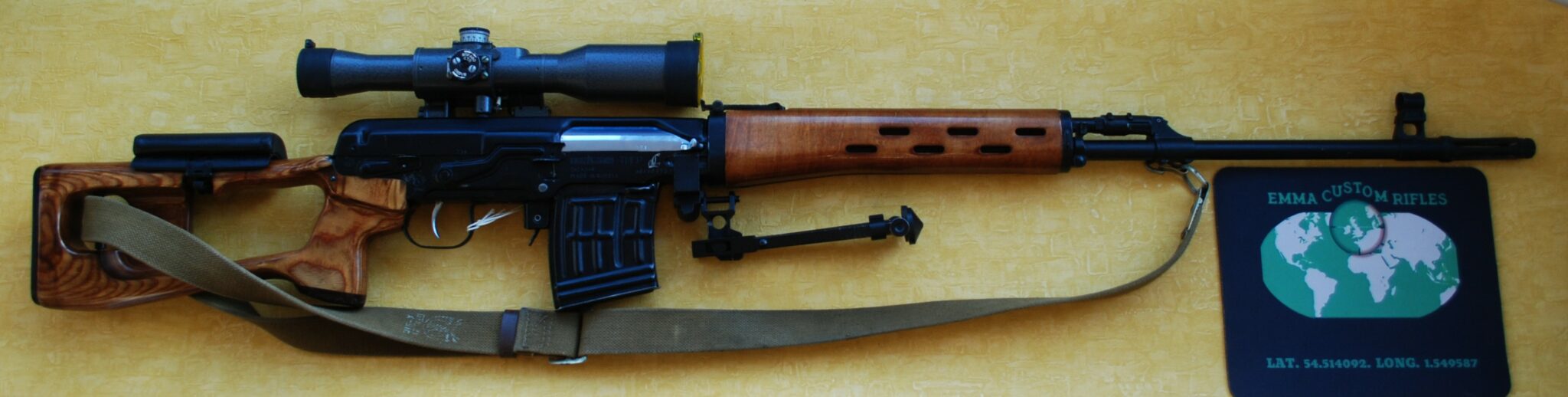 IZHMASH RUSSIAN DRAGUNOV / SVD 7.62X54R MILITARY SNIPER RIFLE. - Emma ...