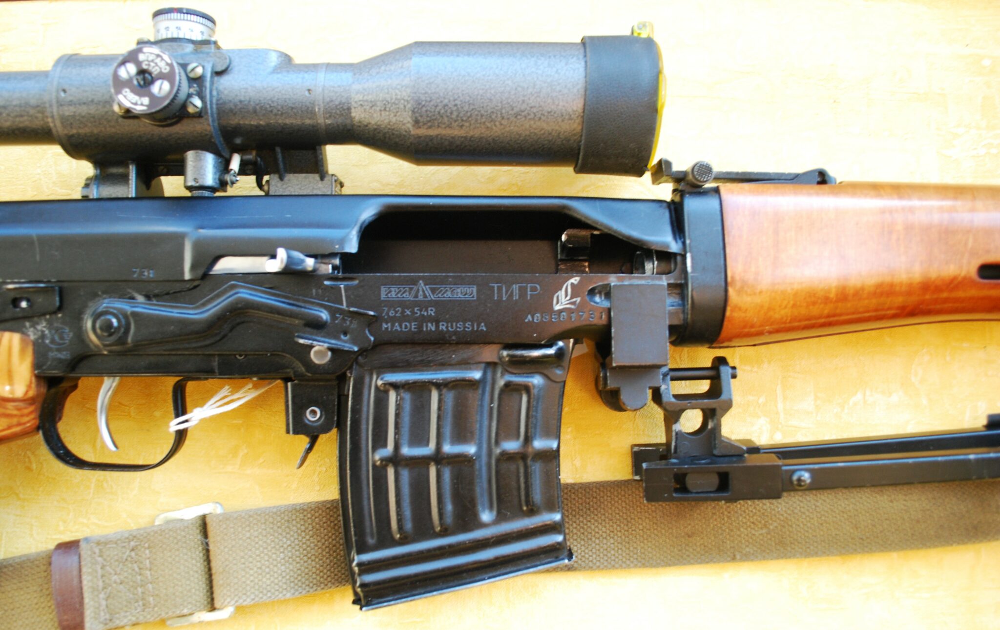 IZHMASH RUSSIAN DRAGUNOV / SVD 7.62X54R MILITARY SNIPER RIFLE. - Emma ...