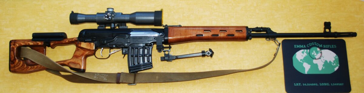 IZHMASH RUSSIAN DRAGUNOV / SVD 7.62X54R MILITARY SNIPER RIFLE. - Emma ...