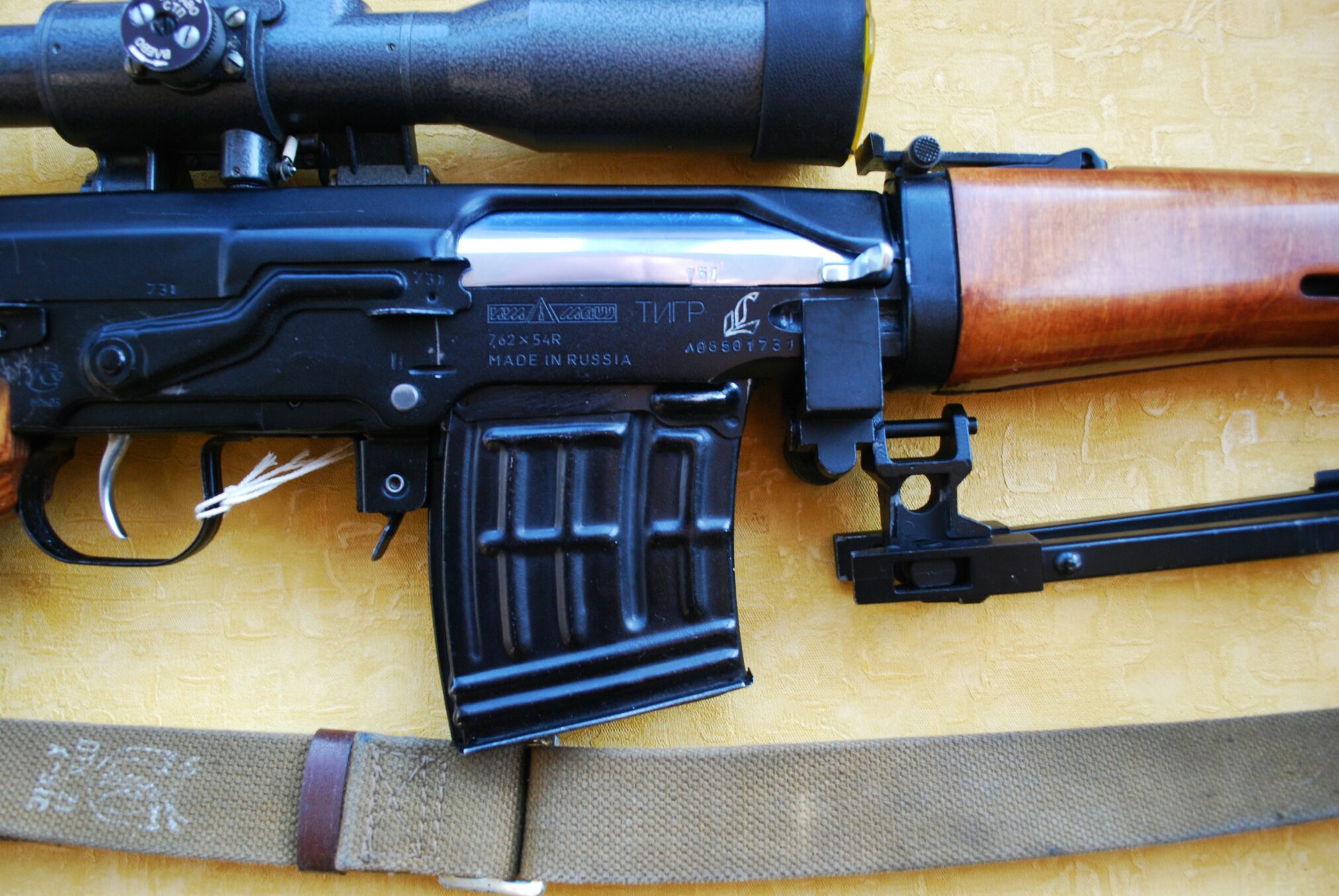 IZHMASH RUSSIAN DRAGUNOV / SVD 7.62X54R MILITARY SNIPER RIFLE. - Emma ...