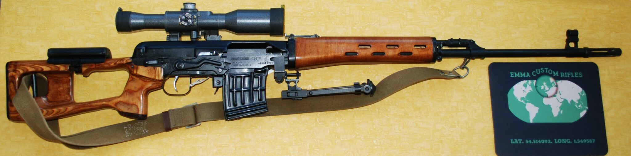 IZHMASH RUSSIAN DRAGUNOV / SVD 7.62X54R MILITARY SNIPER RIFLE. - Emma ...