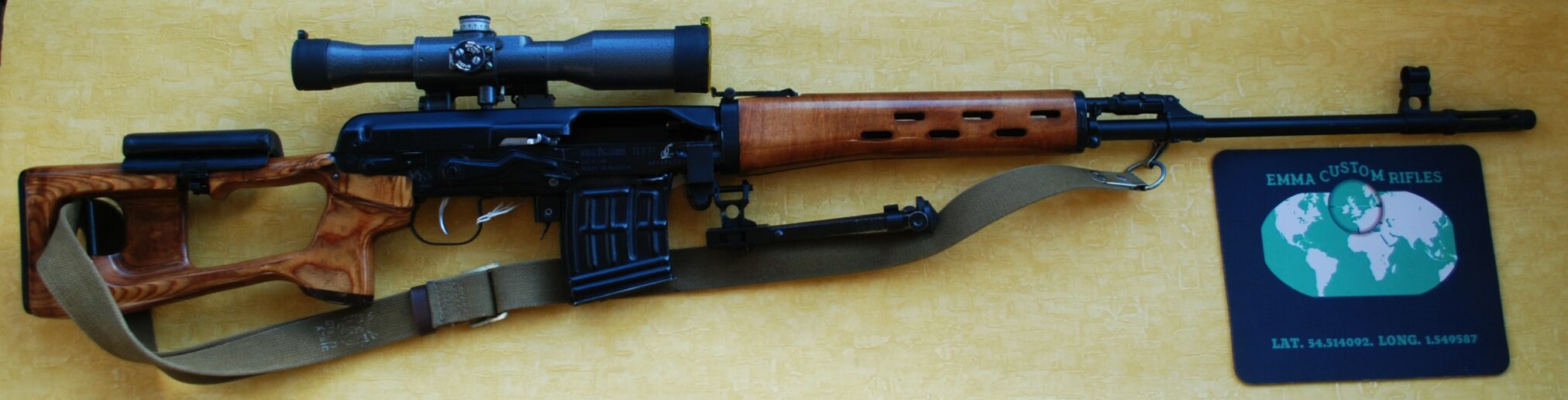 IZHMASH RUSSIAN DRAGUNOV / SVD 7.62X54R MILITARY SNIPER RIFLE. - Emma ...