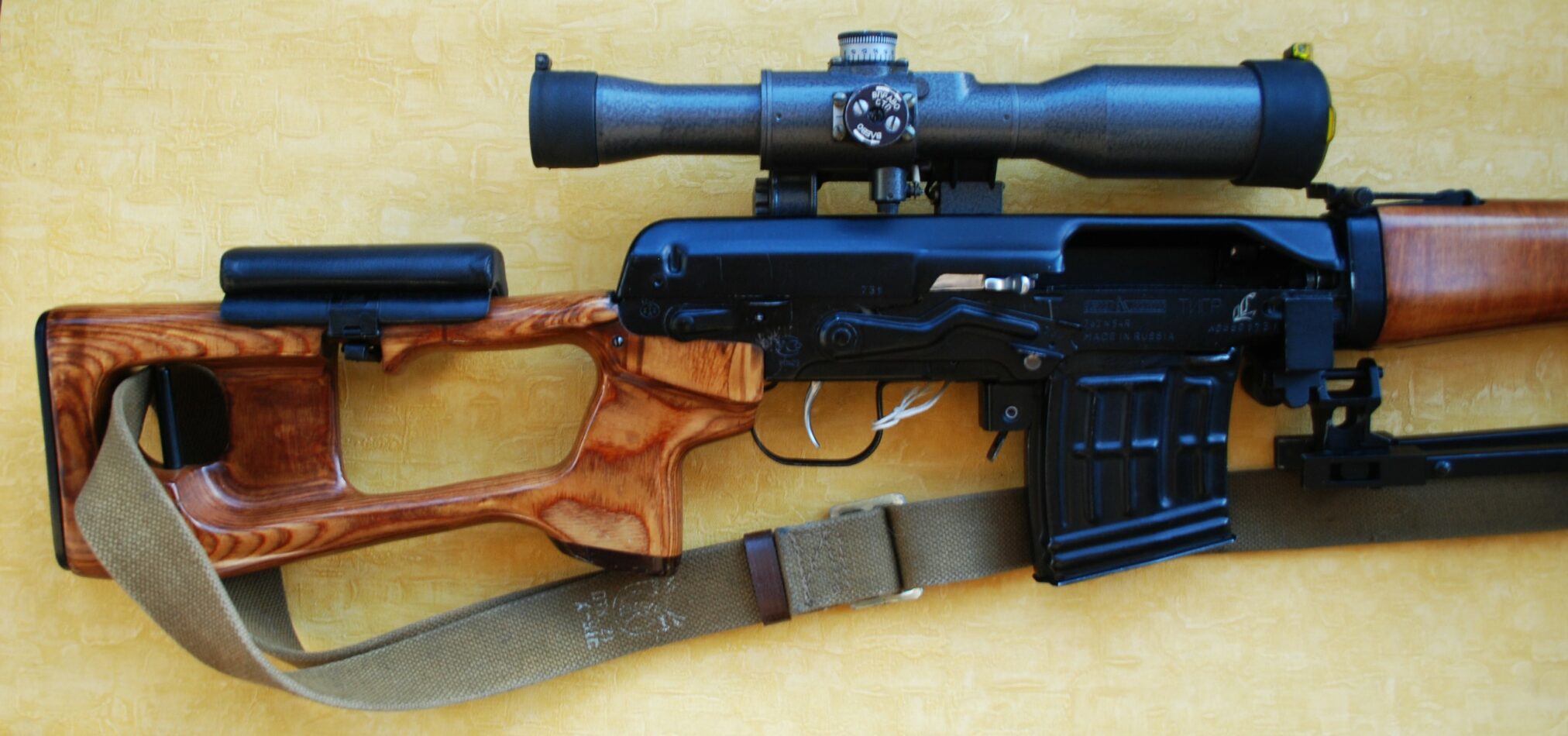 IZHMASH RUSSIAN DRAGUNOV / SVD 7.62X54R MILITARY SNIPER RIFLE. - Emma ...