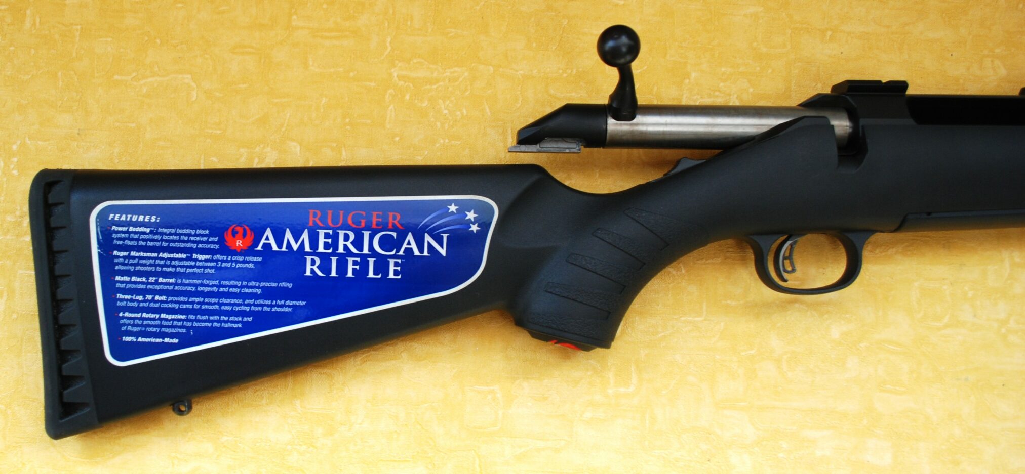 RUGER .308 AMERICAN BOLT ACTION RIFLE. - Emma Custom Rifles