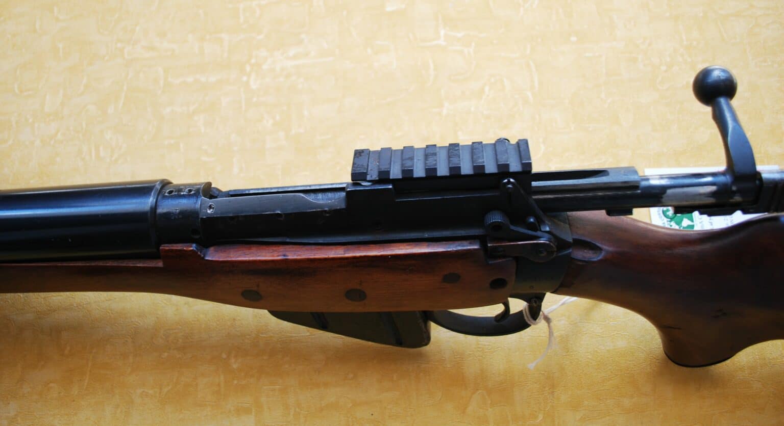DE LISLE COMMANDO LEE ENFIELD CARBINE (COPY) .45 ACP BOLT ACTION RIFLE ...