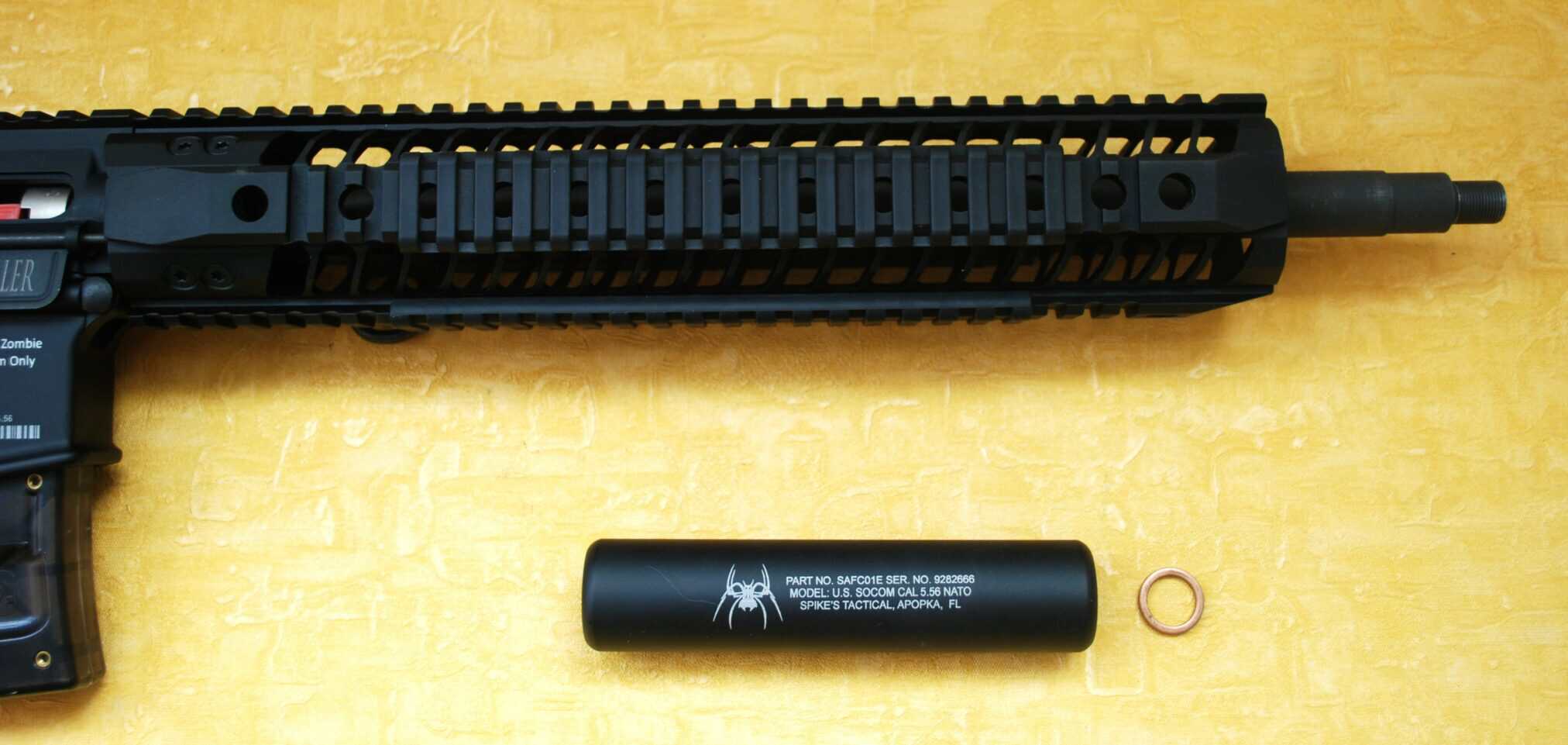 SPIKES TACTICAL ST-22 ‘ZOMBIE KILLER’ .22 RIM-FIRE SEMI-AUTOMATIC RIFLE ...