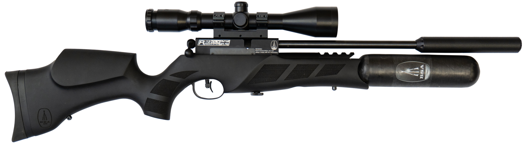 BSA R12 CLX TAKE DOWN PCP AIR RIFLE CARBON EDITION - Emma Custom Rifles