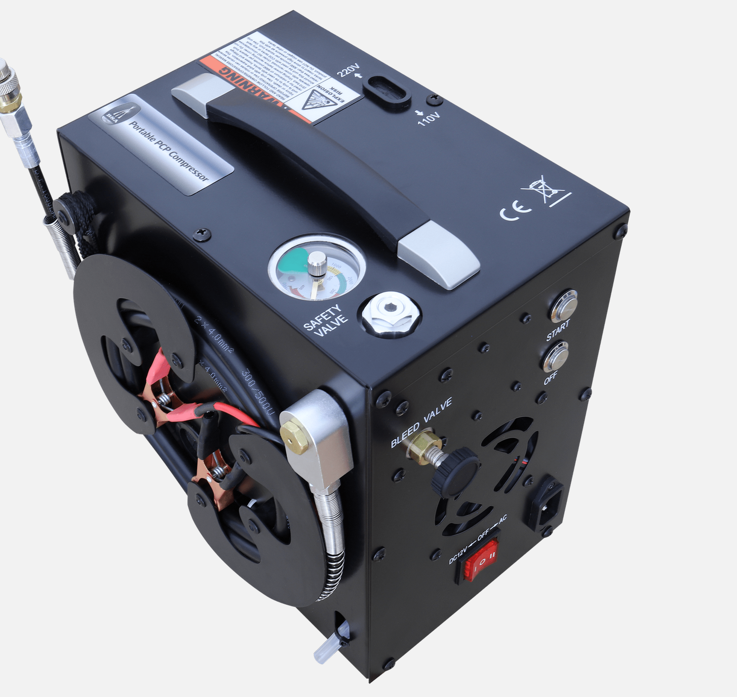 BSA PCP DUEL VOLTAGE ELECTRIC COMPRESSOR - Emma Custom Rifles