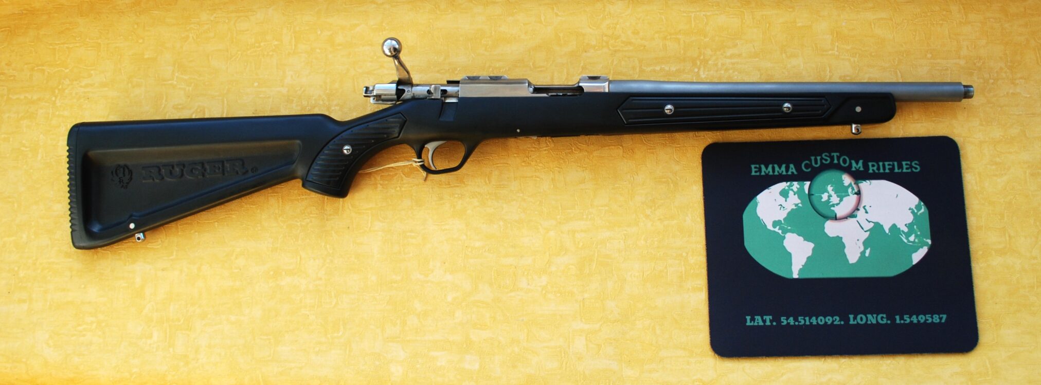 RUGER M77/22 BOLT ACTION .22 RIM FIRE RIFLE. - Emma Custom Rifles