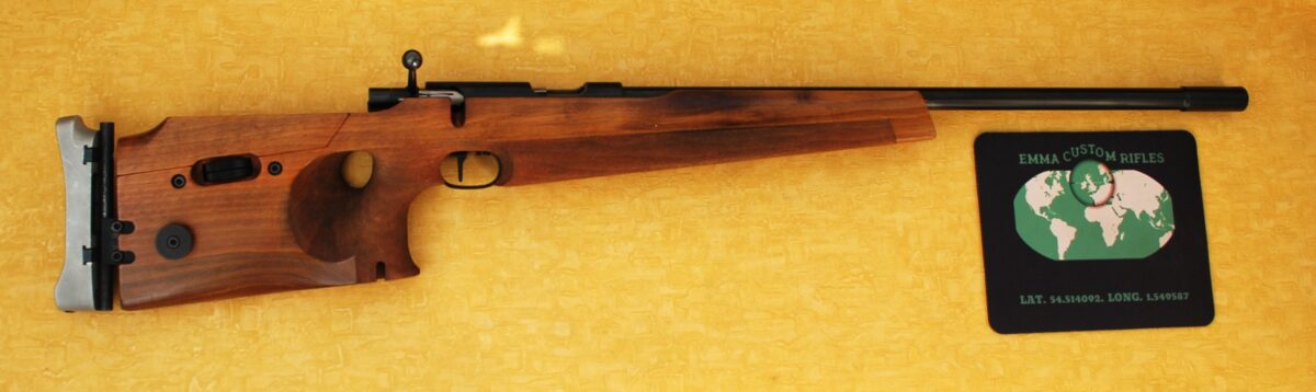 VINTAGE CARL WALTHER .22 RIMFIRE DELUXE BOLT ACTION TARGET RIFLE ...