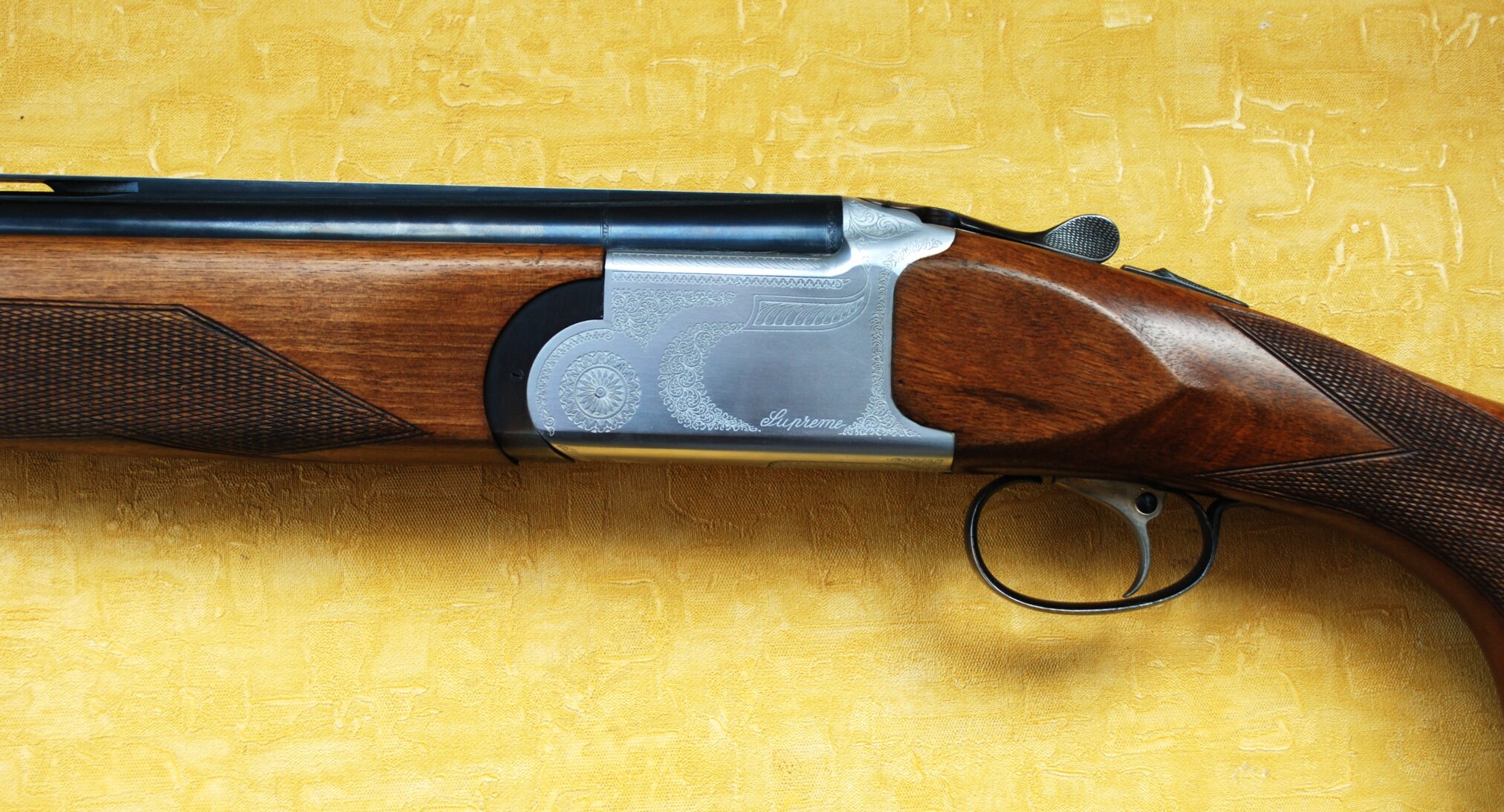 SILMA SUPREME 12G OVER AND UNDER SHOTGUN. - Emma Custom Rifles