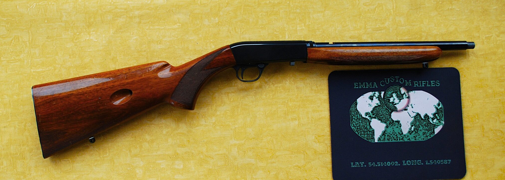 BROWNING .22 RIM-FIRE SEMI-AUTOMATIC RIFLE. - Emma Custom Rifles
