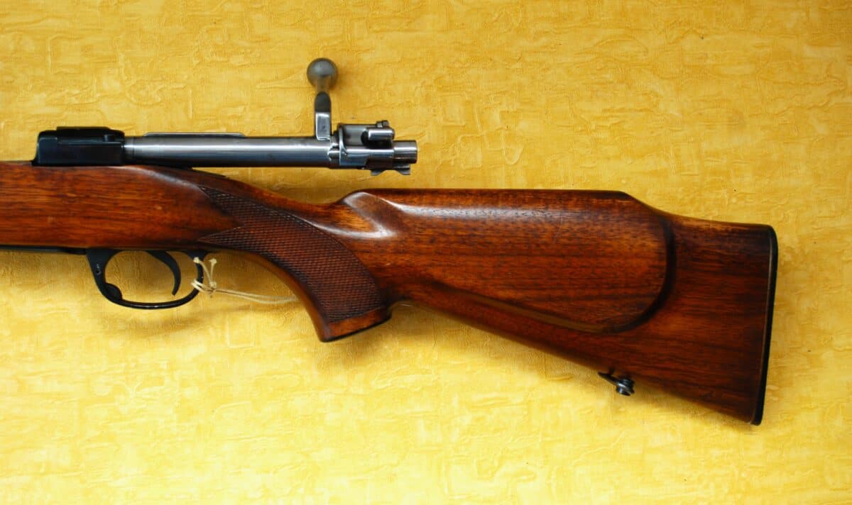 MAUSER 98 BUILT CLASSIC ENGLISH SPORTING .22-250 BOLT ACTION RIFLE ...