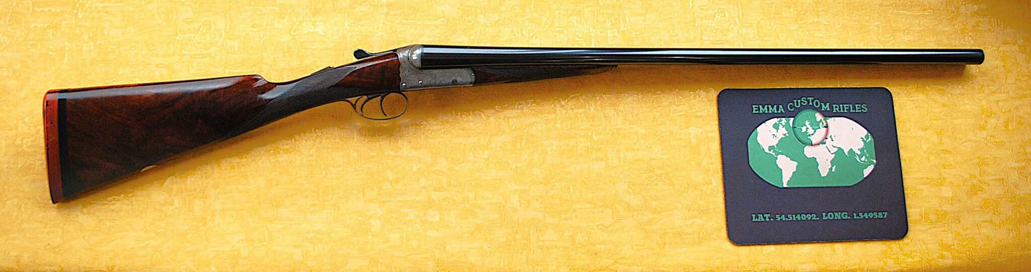 THOMAS TURNER 12G SIDE BY SIDE SHOTGUN. - Emma Custom Rifles