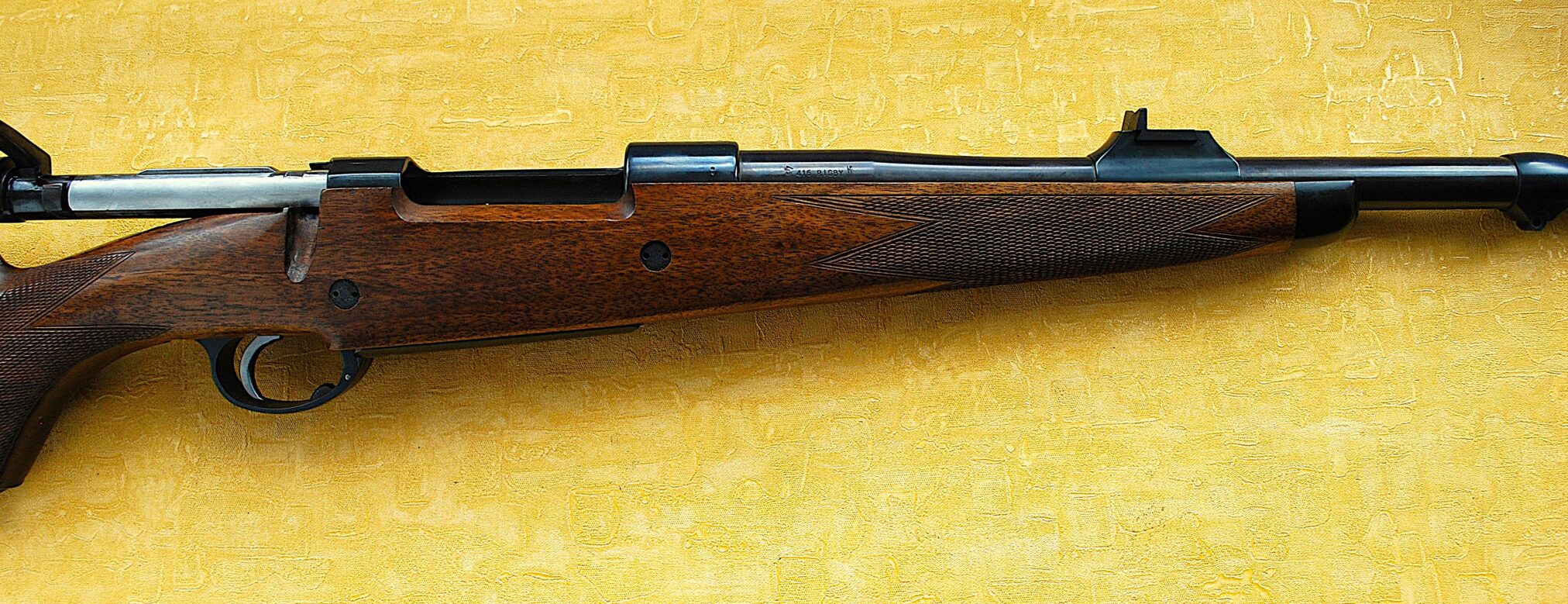T. T. PROCTOR .416 RIGBY BOLT ACTION RIFLE. - Emma Custom Rifles